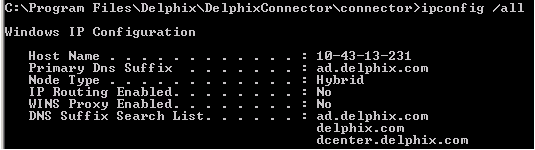 Configuring multiple DNS domain names in DNS search list