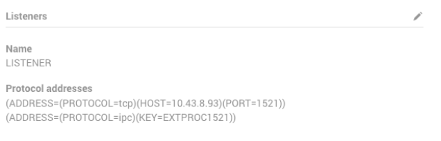 Adding a listener to an Oracle environment