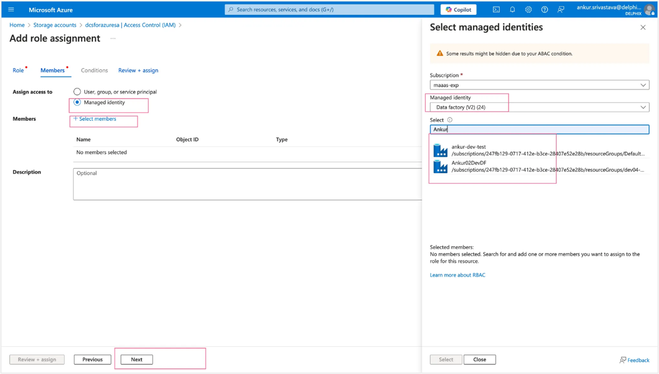 Configure ADLS delimited pipelines